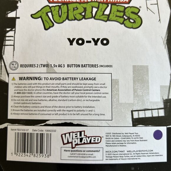 Nickelodeon | Games | Yo Yo Teenage Mutant Ninja Turtles Lightup Yoyo ...